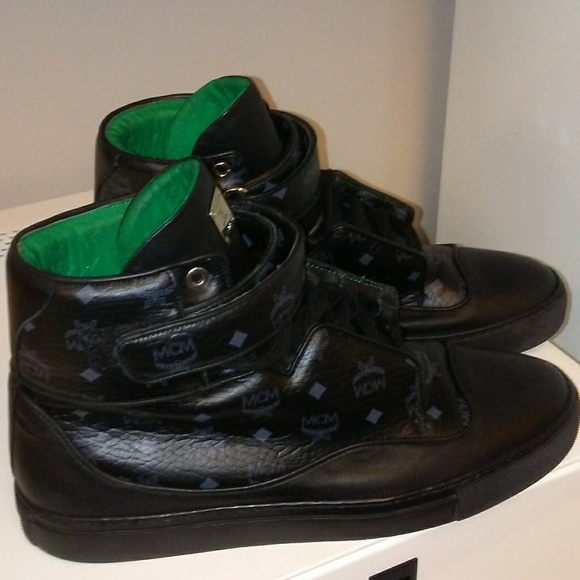 MCM | Shoes | Authentic Mcm High Tops Munchen | Poshmark